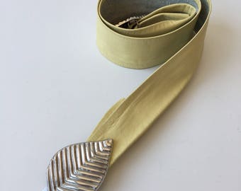 Soft leather belt | Etsy