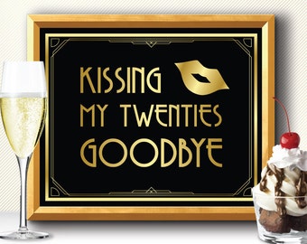 Kiss the 20s goodbye | Etsy