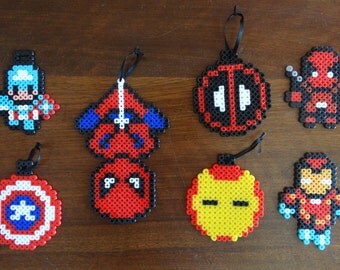 Spiderman perler | Etsy