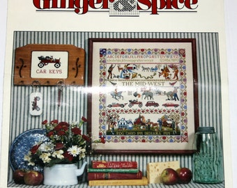 Cross stitch ginger | Etsy