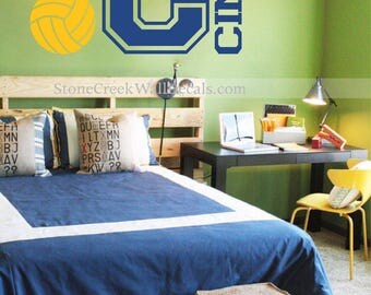Volleyball wall art | Etsy