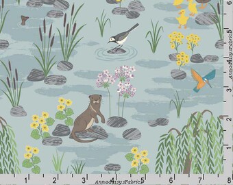 Otter fabric | Etsy
