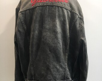 Custom jean jacket | Etsy