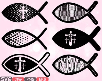 Christian fish svg | Etsy