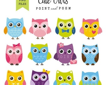 Whimsical owl art | Etsy