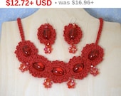 Crochet jewelry | Etsy