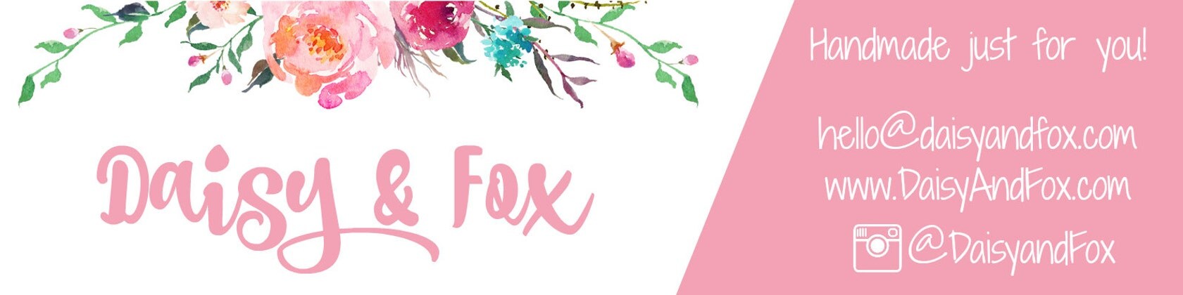 Handcrafted Personalized Jewelry by DaisyandFox on Etsy