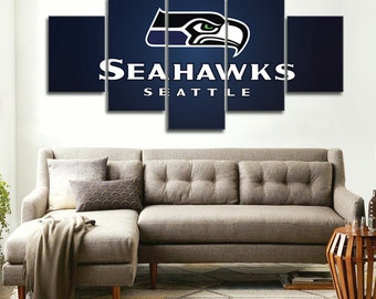 Seahawks wall art | Etsy