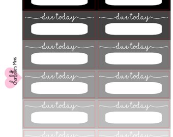 Due date tracker | Etsy