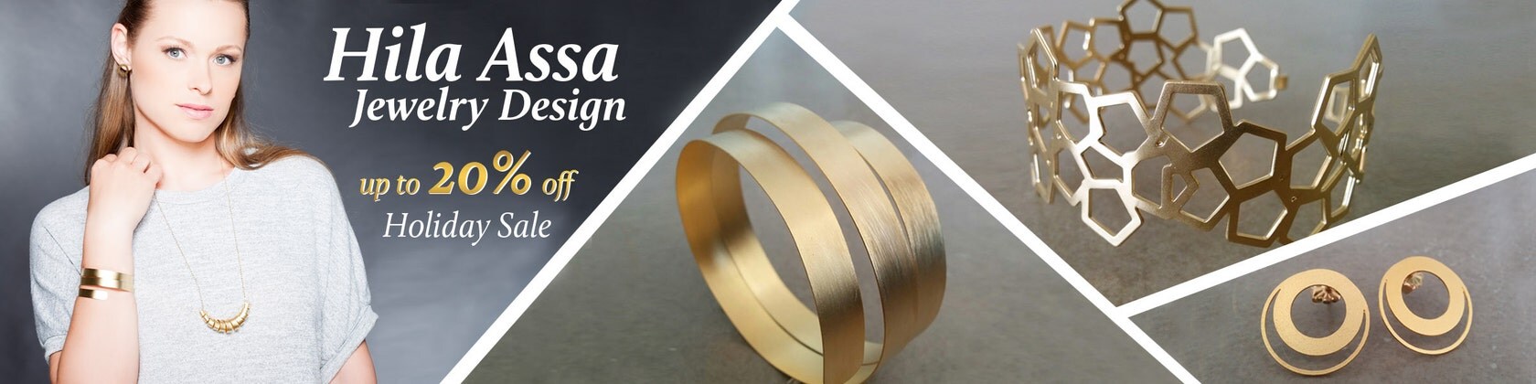 Original Handmade Jewelry designs by Hila Assa by HilaAssaJewelry