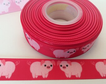 Pig ribbon | Etsy