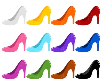 High heel clipart | Etsy