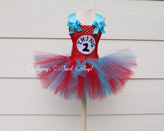 Thing 1 thing 2 tutu | Etsy