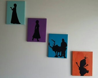 Elsa silhouette | Etsy