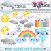 Weather Clipart 80%OFF Weather Graphics COMMERCIAL USE