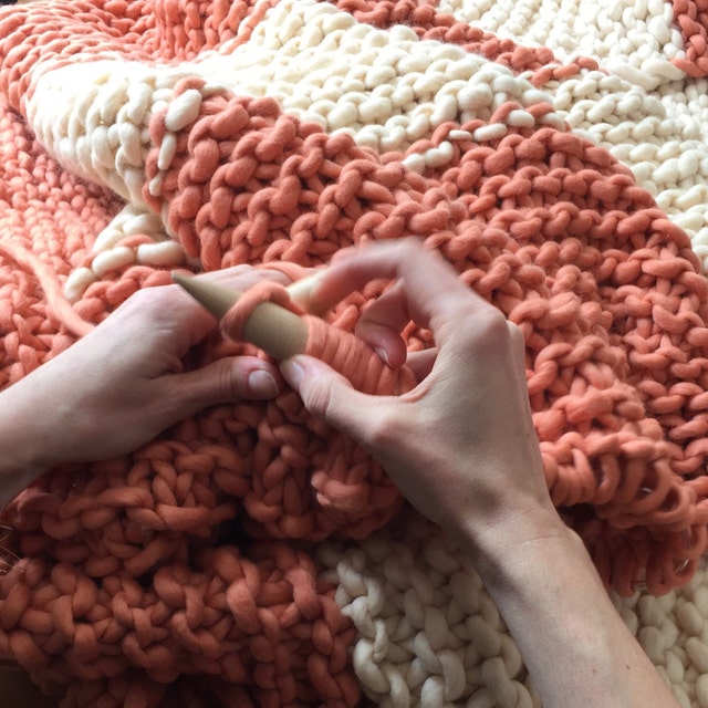 All you need for giant knitting is here by KnitDesignStudio