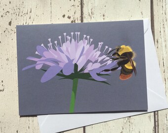 Bumblebee card | Etsy