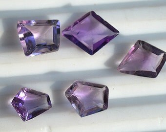 Rose cut amethyst | Etsy