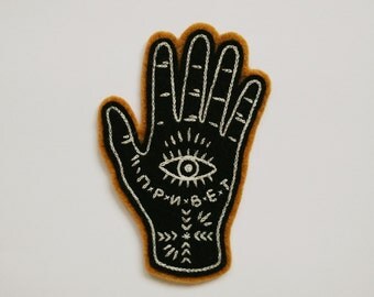 Blackwork embroidery | Etsy