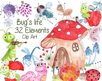 Dragonfly clip art | Etsy