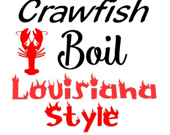 Crawfish dxf | Etsy