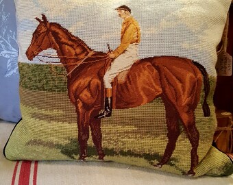 Horse needlepoint | Etsy