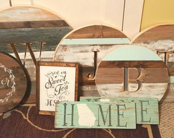 Repurposed wood sign | Etsy