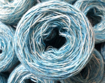 Hand dyed yarn for knitting and crochet by UniqueYarnsCo on Etsy