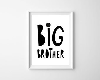Brother poster | Etsy