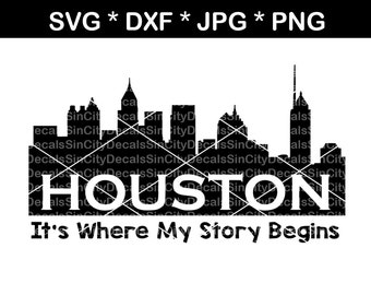 Houston svg | Etsy