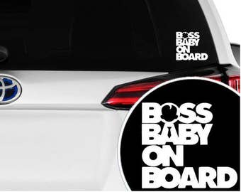 Baby On Board Funny Bumper Sticker Vinyl Decal Surfer Baby