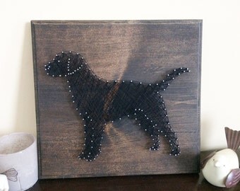 Dog string art | Etsy