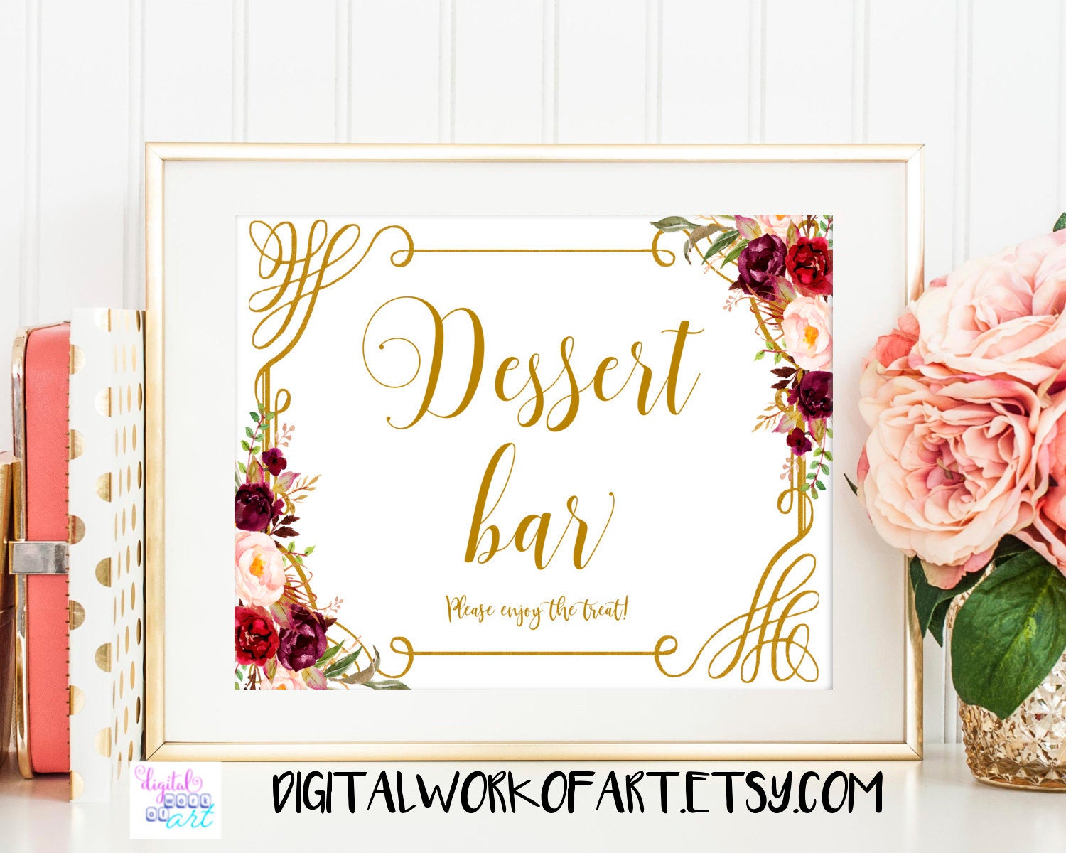 Dessert Bar Sign Dessert Table Sign PrintableDessert Table