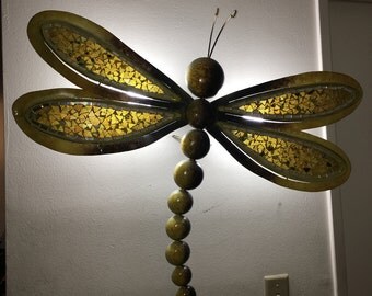 Dragonfly lamp | Etsy