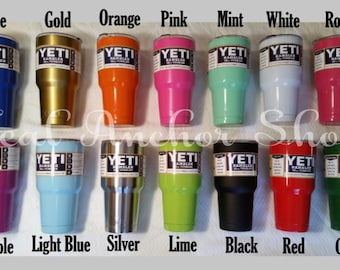 Yeti rambler | Etsy