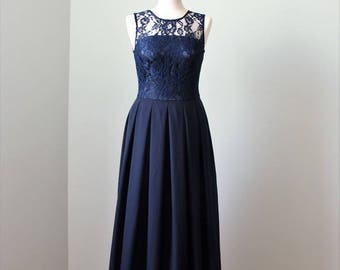 Navy prom dresses | Etsy