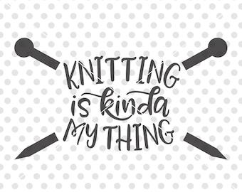 Knit svg | Etsy