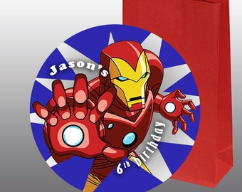 Avengers label | Etsy