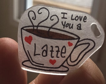 I love you a latte | Etsy