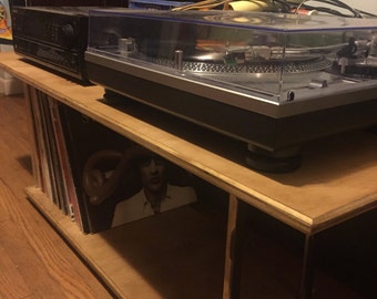 Record player stand | Etsy