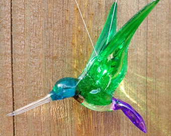Crystal hummingbird | Etsy