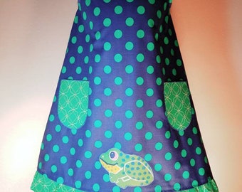 Frog dress | Etsy