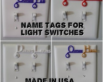 Custom light switch | Etsy