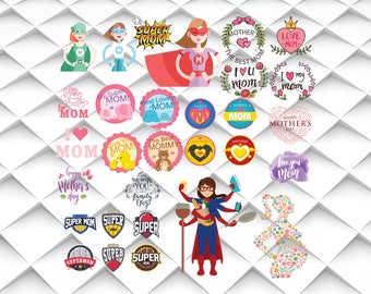 Mothers day clipart | Etsy