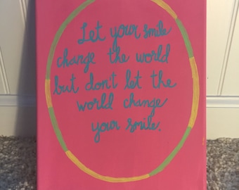 Let your smile | Etsy