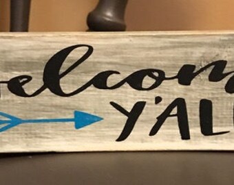 Welcome yall | Etsy