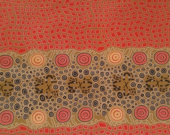 Aboriginal fabric | Etsy