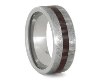 Meteorite ring | Etsy