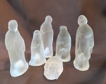 Glass nativity | Etsy