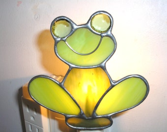 Stained glass frog | Etsy